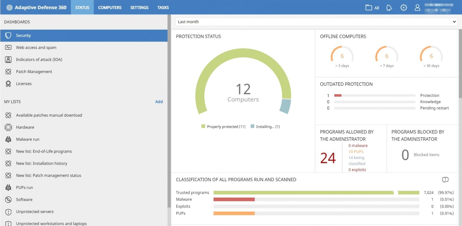 Panda Adaptive Defense 360 - SkySoft